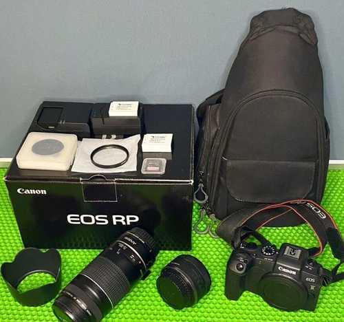 Беззеркальный фотоаппарат canon eos rp объективы