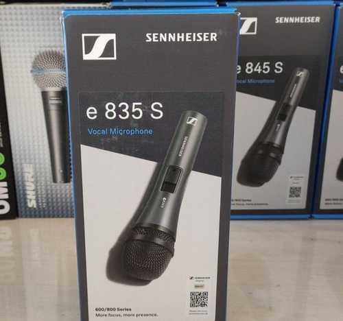 Вокальный микрофон Sennheiser E 835-S оригинал