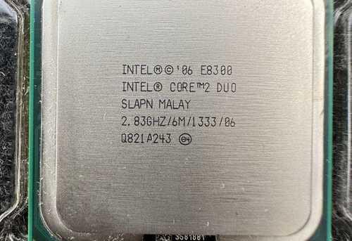 Процессор intel E8300