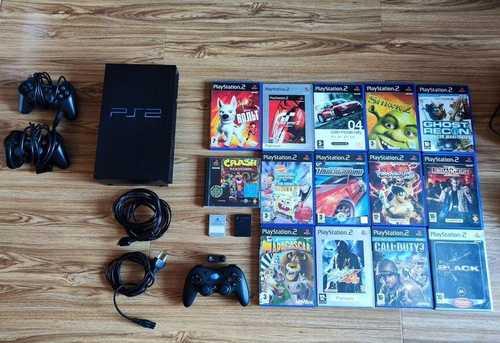 Sony playstation 2 + Logitech Driving Force