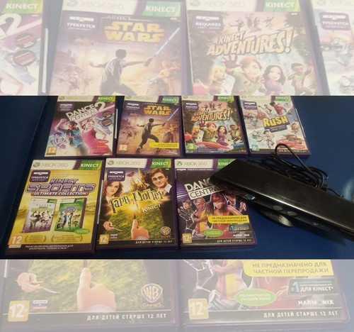 Кинект и отдельно игры Xbox 360