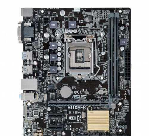 Asus h110m-k + i5-7400 + 16Gb озу