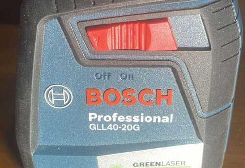 Лазерный уровень bosch gll40