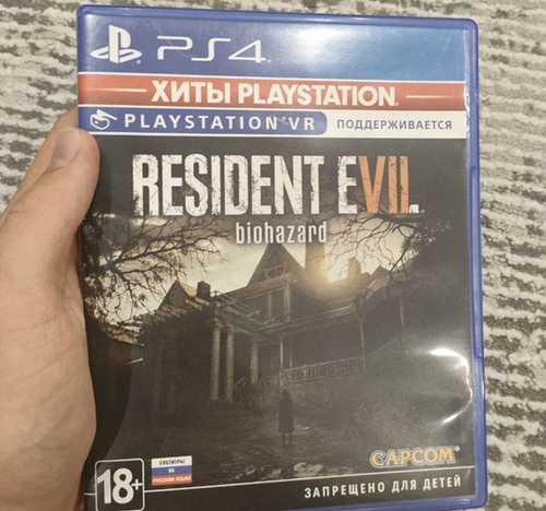 Игры для приставок ps4 Resident Evil Biohazard