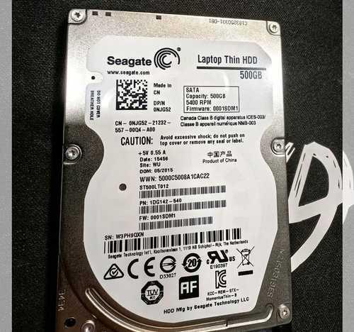 Жёсткий диск 2.5 500gb