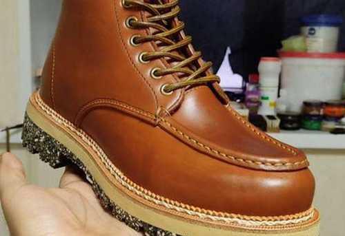 Ботинки в стиле Red Wing moc toe