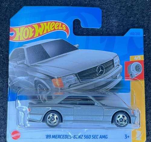 Hot wheels Mercedes 560 sec