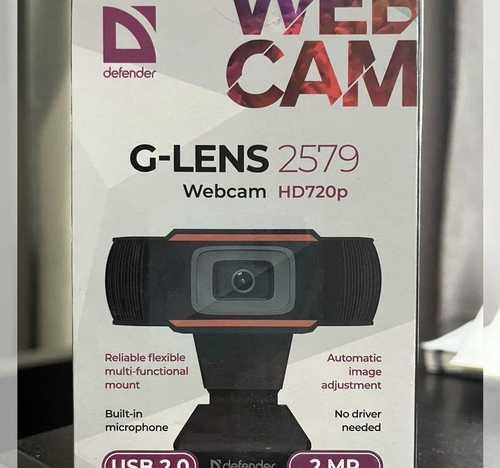 Веб-камера defender G-lens 2579