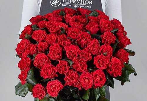 Букет из 51 розы сорт EL Toro 60 см