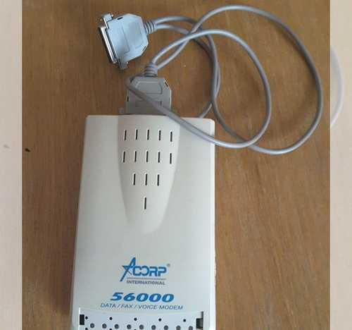 Модем Acorp Sprinter 56k внешний