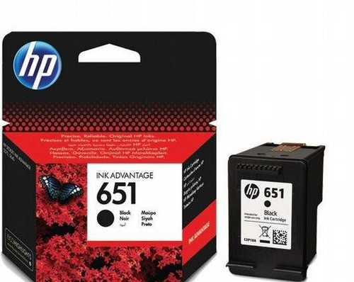 Картридж HP 651 Black Ink Cartridge