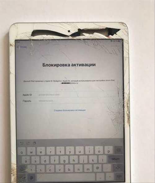 iPad mini 2 (блокировка активации)