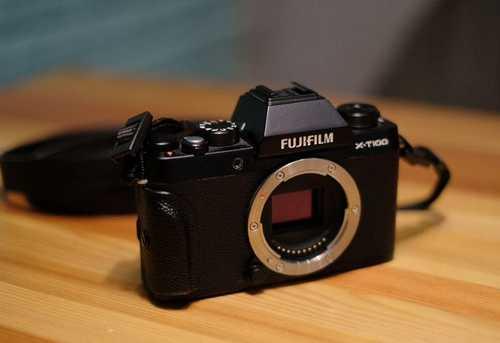 Фотоаппарат Fujifilm x-t100 body черный