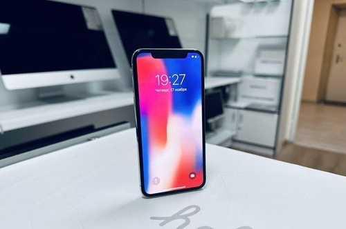 iPhone X 256gb Silver Ростест (164)