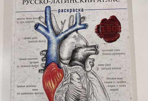 Атлас-раскраска по анатомии