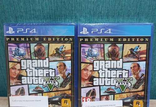 Игра для PlayStation 4 GTA 5 (PS4) На диске. Новая