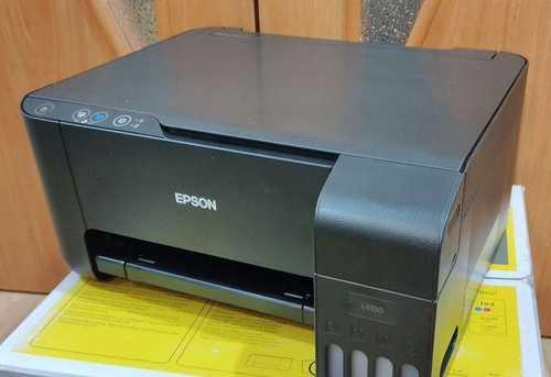 Epson L3100 цветной мфу с снпч