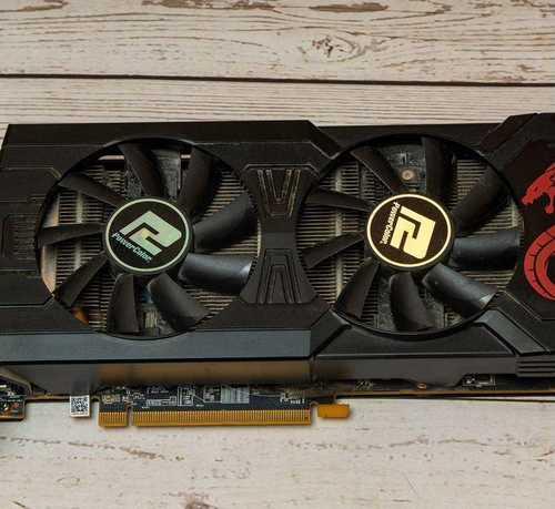 Видеокарта RX570 4gb PowerColor