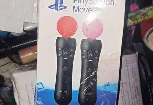 Набор геймпадов Sony PlayStation Move