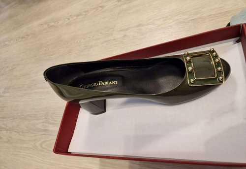 Туфли Италия Giorgio Fabiani нат.кожа новые р-р 39