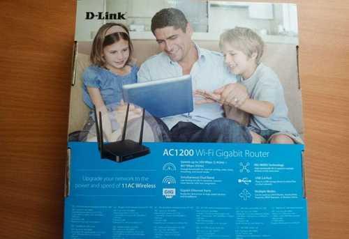 Wifi роутер DLink AC1200