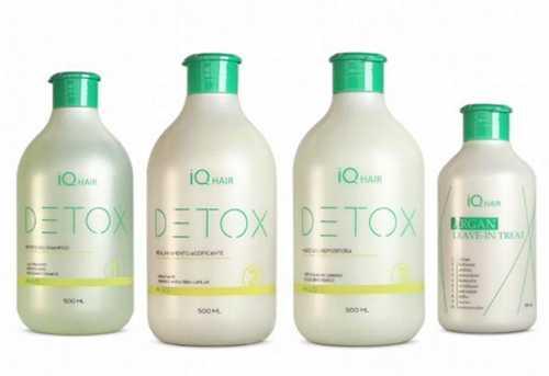 Комплект IQ Hair Detox 500/500/500/300 мл