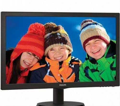 Монитор 21.5 Philips 223v5lsb/62 black, TN, 1920x1