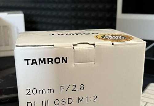 Tamron 20mm F/2.8 Di III OSD