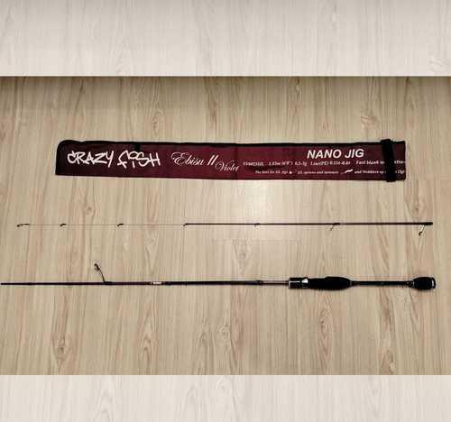 Спиннинг Crazy Fish Ebisu 2 Violet SV 602SUL