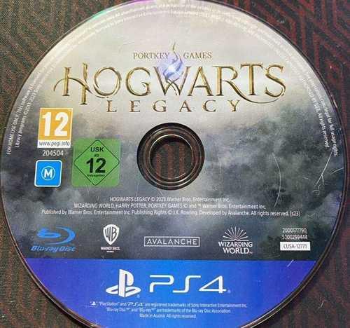 Hogwarts Legacy ps4 диск
