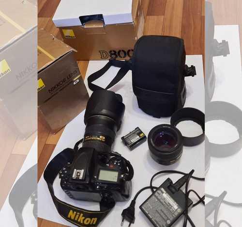 Nikon D800 комплект с объективом