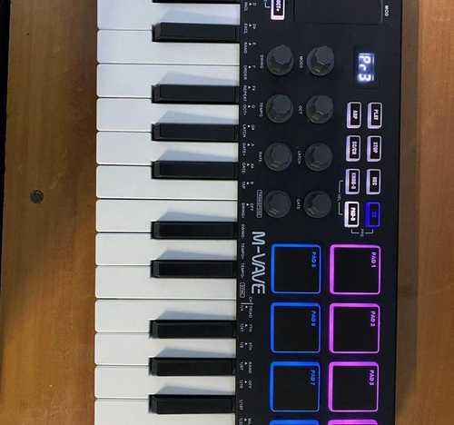 Midi-клавиатура M-vave SMK-25 (черная)