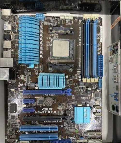 AMD FX 8320 (8 ядер) + Asus M5A97 R2.0