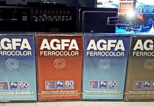 Аудиокассеты agfa ferrocolor