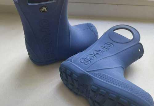 Резиновые сапоги crocs c8