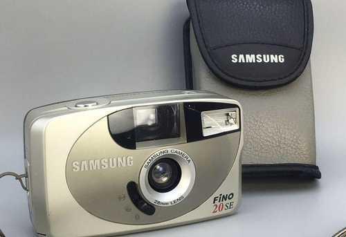 Плёночный фотоаппарат samsung fino 20