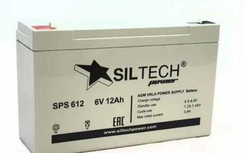 Аккумулятор siltech SPS 612 (6V12A) д151ш51в94 (уп