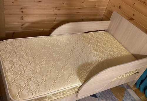 Кровать 160/80 с матрасом 20 см