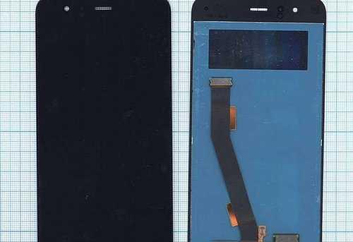 Дисплей для Xiaomi Mi 6 Черный - Оптима
