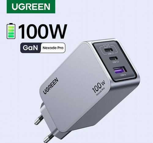 Зарядное устройство Ugreen 100 Вт Type-C GaN X757