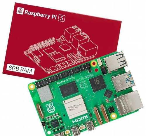 Микрокомпьютер Raspberry Pi5 8 GB