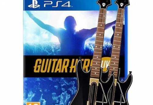 Комплект игры guitar hero live для PS4