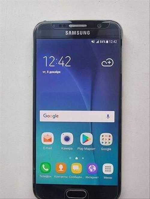 Samsung S6 3/32 GB + Защитное Стекло