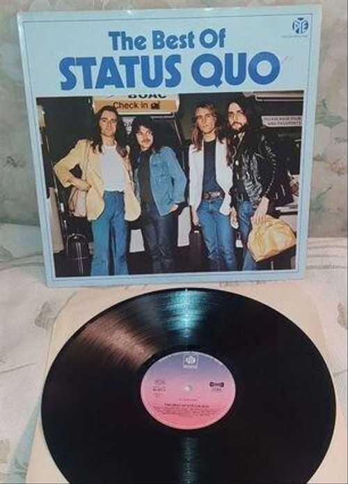 Status Quo The Best Of 1977 LP
