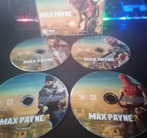 Лицензионный диск Max Payne 3