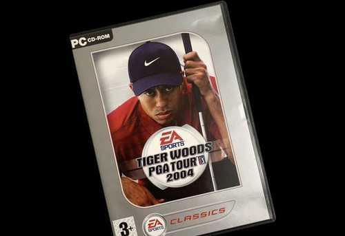 Tiger Woods PGA Tour 2004 зарубеж лицензия DVD-box