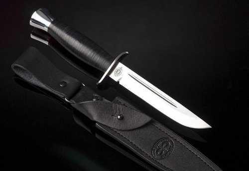 Нож туристический "Финка-2" - сталь 95х18, кожа