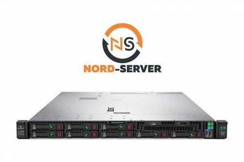 Сервер HP DL360 Gen10 8xSFF / 2x Gold 6152 / 512GB