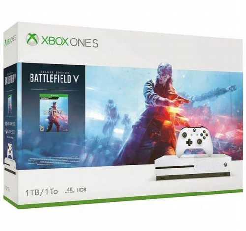 Xbox one s 2 геймпада 1tb