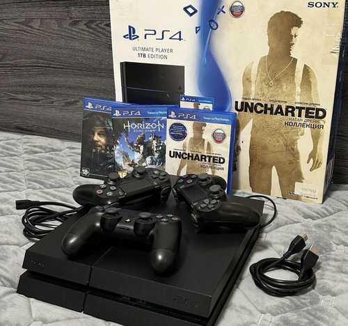 Sony playstation 4 fat 1tb